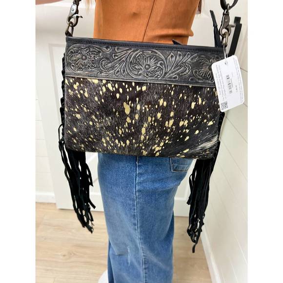 BS TRADING | Bags | New Bs Trading Genuine Leather Metallic Washed ...